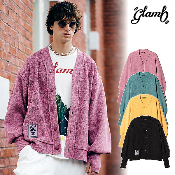 2026 春 先行予約 2月上旬〜中旬入荷予定 glamb グラム Creed Cardigan カーディガン クリードカーディガン キャンセル不可 atftps