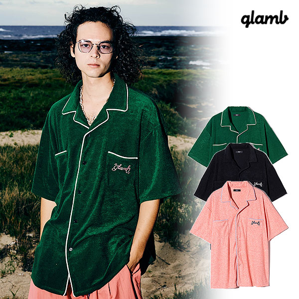 30％OFF SALE セール glamb グラム Pile Bowling Shirt パイルボウリングシャツ シャツ 送料無料 atftps
