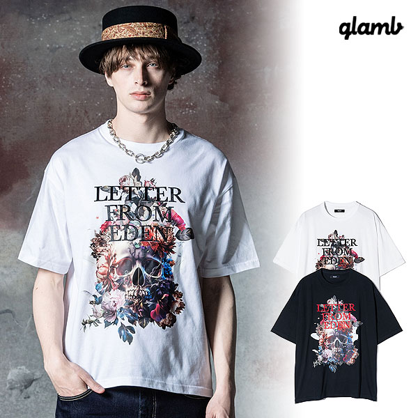 20％OFF SALE セール glamb グラム Skull Flower T-Shirt スカルフラワーTシャツ Tシャツ 送料無料 atftps