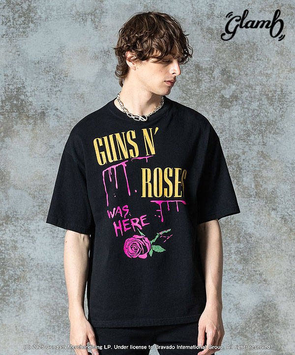 glamb グラム GUNS N’ ROSES Graffiti T-Shirt Tシャツ 送料無料 atftps