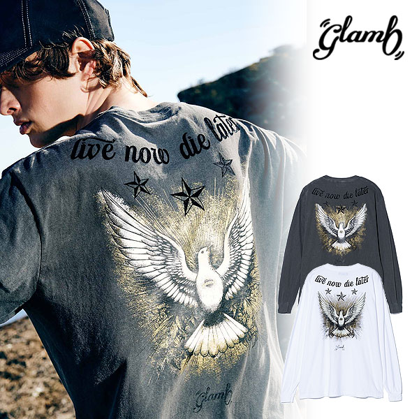 2025 秋 先行予約 8月下旬〜9月上旬入荷予定 glamb グラム Dove Cutsew ダブカットソー Tシャツ 送料無料 キャンセル不可 atftps
