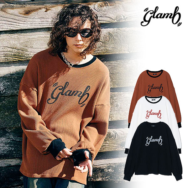 glamb グラム All Purpose Waffle Cutsew Tシャツ 送料無料 atftps
