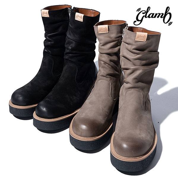 glamb グラム Drape Work Boots ブーツ 送料無料 atfacc