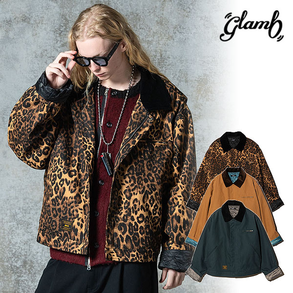2025 秋 先行予約 9月下旬〜10月上旬入荷予定 glamb グラム Balloon Short Work Jacket ジャケット 送料無料 キャンセル不可 atfjkt