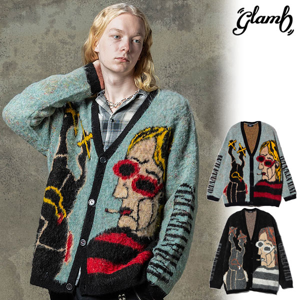 glamb グラム Weeping Man Cardigan カーディガン atftps