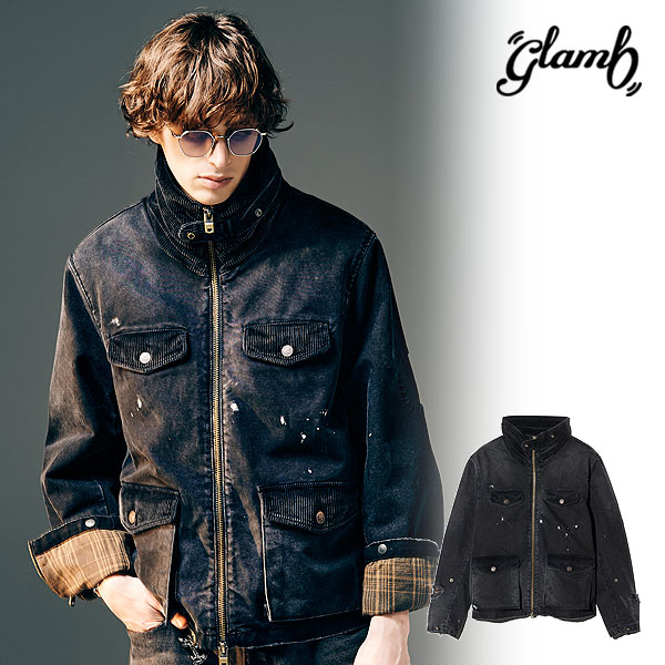 2025 冬 先行予約 12月下旬〜1月上旬入荷予定 glamb グラム  Wash M-65 ジャケット 送料無料 キャンセル不可 atfjkt