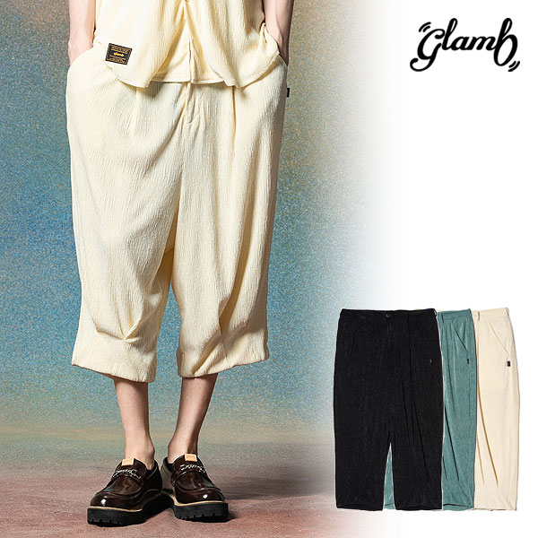glamb グラム Glamour Crepe Cropped Pants パンツ 送料無料 atfpts