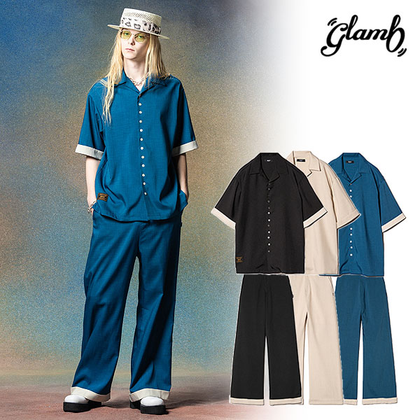 glamb グラム Suit Fabric Pajamas Set Up セットアップ 送料無料 atftps
