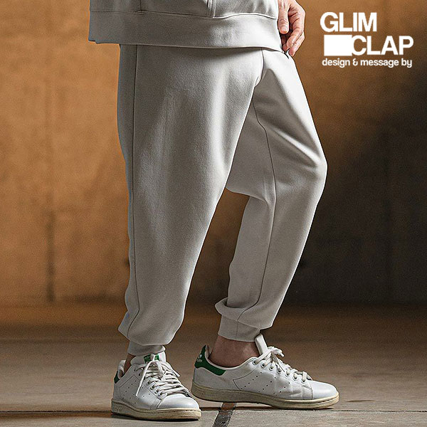 2025 春夏 1st 先行予約 1月下旬〜2月上旬入荷予定 GLIMCLAP グリムクラップ Double knit fabric jogger Pants パンツ atfpts