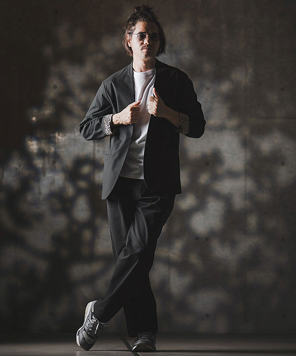 2025 秋冬 1st 先行予約 8月中旬〜下旬入荷予定 GLIMCLAP グリムクラップ Minimal Jacket -stretch chino cloth- キャンセル不可 atfjkt