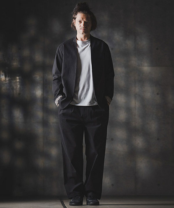 2025 秋冬 1st 先行予約 8月中旬〜下旬入荷予定 GLIMCLAP グリムクラップ Minimal Jacket -stretch chino cloth- キャンセル不可 atfjkt