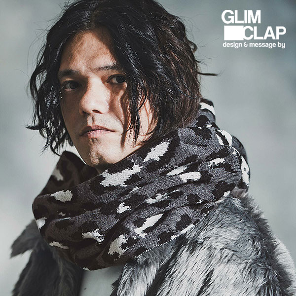 2025 秋冬 2nd 先行予約 11月上旬〜中旬入荷予定 GLIMCLAP グリムクラップ Illusionism Leopard Pattern Knitsnood キャンセル不可