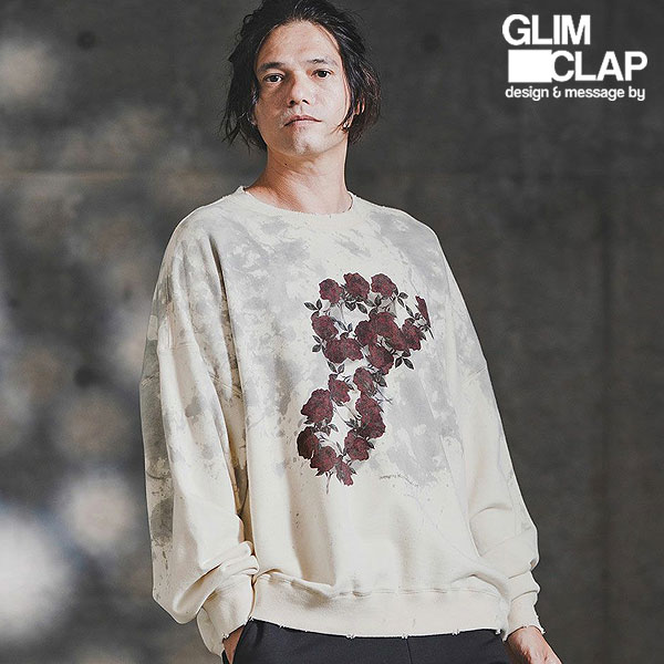 2025 秋冬 2nd 先行予約 10月中旬〜下旬入荷予定 GLIMCLAP グリムクラップ Relic Oversized Sweatshirt キャンセル不可 atftps