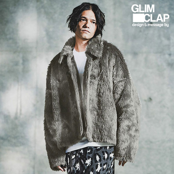 2025 秋冬 2nd 先行予約 11月上旬〜中旬入荷予定 GLIMCLAP グリムクラップ Shaggy Luxe Jacket ジャケット キャンセル不可 atfjkt