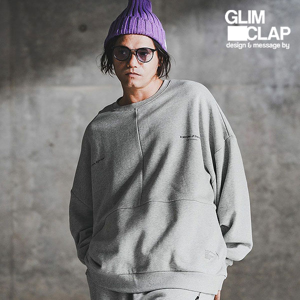 2025 秋冬 2nd 先行予約 10月中旬〜下旬入荷予定 GLIMCLAP グリムクラップ Point Graphic Sweatshirt キャンセル不可 atftps