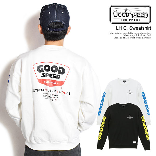 GOODSPEED equipment グッドスピード イクイップメント GOODSPEED equipment LH C. Sweatshirt メンズ スウェット atftps