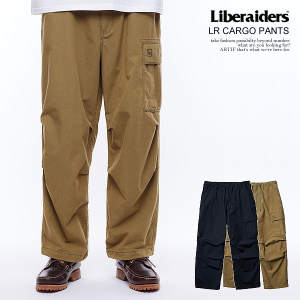 20％OFF SALE セール Liberaiders リベレイダース LR CARGO PANTS パンツ カーゴパンツ イージーパンツ ミリタリー atfpts