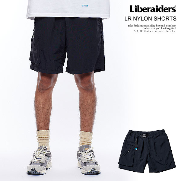 20％OFF SALE セール Liberaiders リベレイダース LR NYLON SHORTS メンズ ショートパンツ ナイロンショーツ 送料無料 atfpts