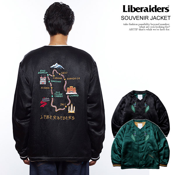 30％OFF SALE セール Liberaiders リベレイダース SOUVENIR JACKET メンズ ジャケット スーベニアジャケット atfjkt