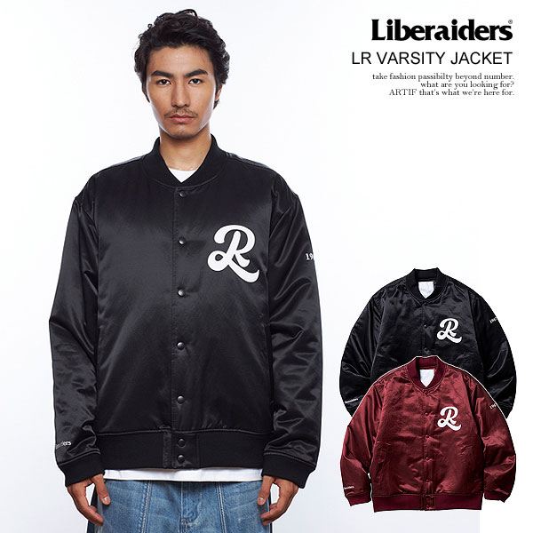 30％OFF SALE セール Liberaiders リベレイダース LR VARSITY JACKET メンズ ジャケット スタジャン atfjkt
