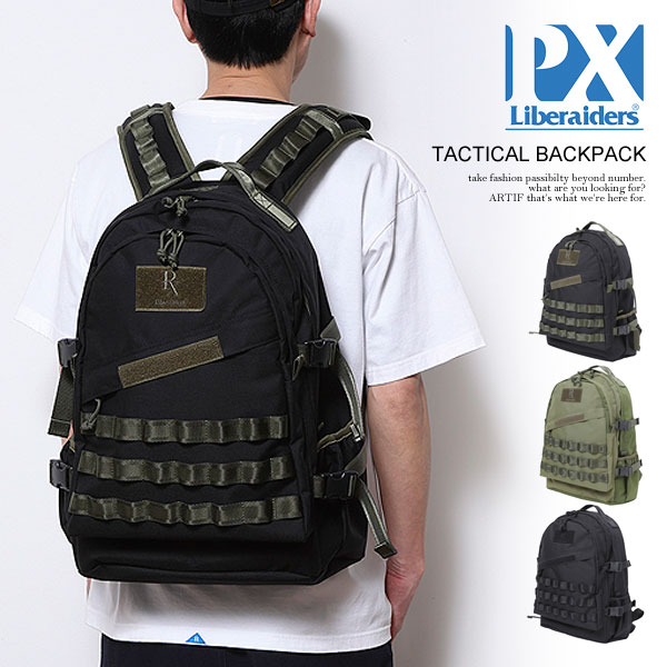 Liberaiders PX リベレイダース ピーエックス Liberaiders PX TACTICAL BACKPACK メンズ バックパック リュックサック atfacc