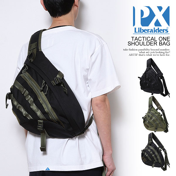 Liberaiders PX リベレイダース ピーエックス Liberaiders PX TACTICAL ONE SHOULDER BAG メンズ ショルダーバッグ カバン atfacc
