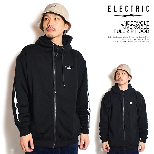 ELECTRIC エレクトリック UNDERVOLT SIBLE FULL ZIP HOOD パーカー ジップパーカー リバーシブル アウトドア atftps