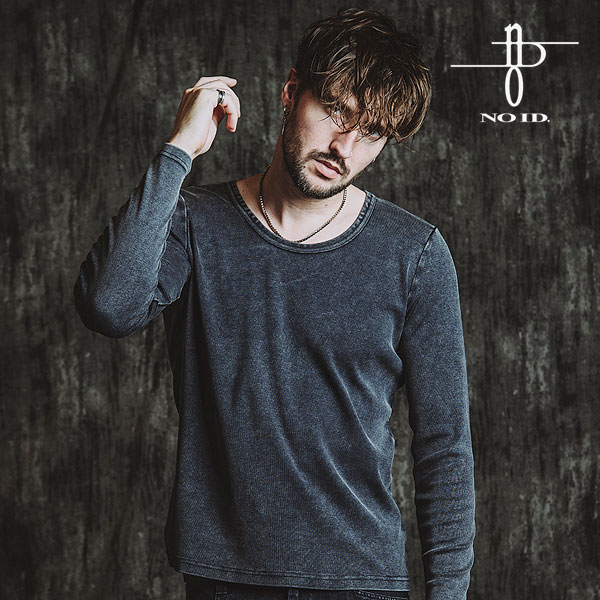 2025 秋 先行予約 9月上旬入荷予定 NO ID. ノーアイディー フライスU/N-T メンズ Tシャツ キャンセル不可 atftps