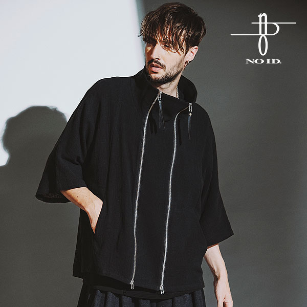 NO ID. BLACK ノーアイディー オフタートルW-ZIPライダースJKT メンズ ジャケット ライダースジャケット 送料無料 atfjkt