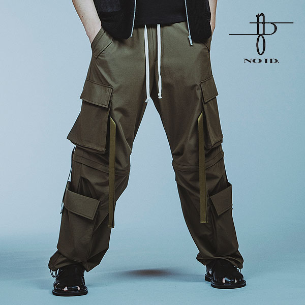 20％OFF SALE セール NO ID. ノーアイディー イージーワイドテクノPT メンズ パンツ カーゴパンツ イージーパンツ 送料無料 atfpts