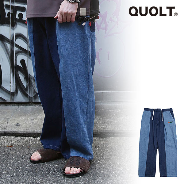 30％OFF SALE セール QUOLT クオルト DOCK DENIM メンズ パンツ 送料無料 atfpts