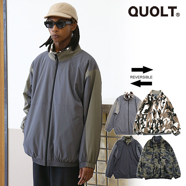 2025 冬 先行予約 10月下旬〜11月上旬入荷予定 QUOLT クオルト REVERSIBLE-HYPE JKT メンズ ジャケット キャンセル不可 atfjkt