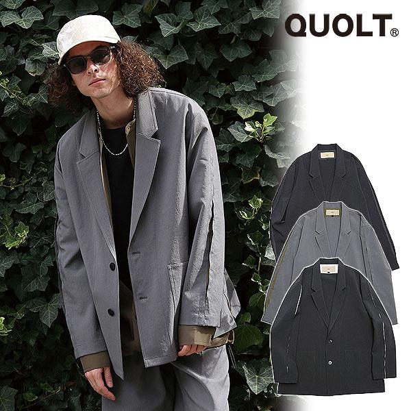 2026 春 先行予約 2月上旬〜中旬入荷予定 QUOLT クオルト UNTRAD JACKET メンズ ジャケット 送料無料 キャンセル不可 atfjkt