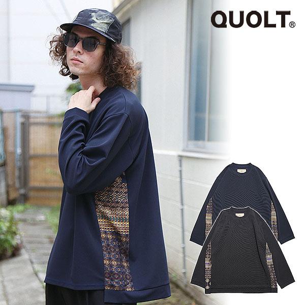 2026 春 先行予約 2月上旬〜中旬入荷予定 QUOLT クオルト NOMAD CUTSEW メンズ Tシャツ 送料無料 キャンセル不可 atftps