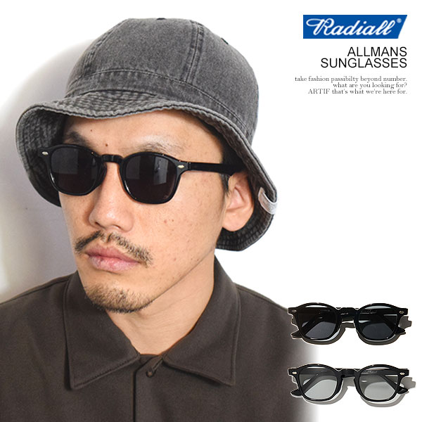 RADIALL ラディアル ALLMANS - SUNGLASSES radiall メンズ サングラス クランパント 国内生産 メガネ 送料無料 ストリート atfacc
