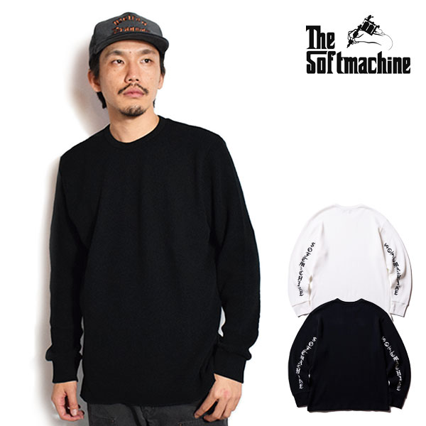 SOFTMACHINE ソフトマシーン LETTERED THERMAL Tシャツ atftps