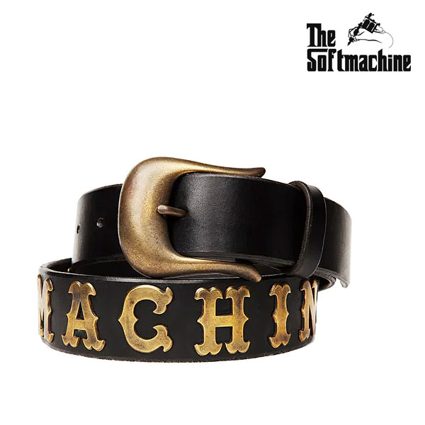【受注生産商品 (3週間〜1ヶ月)】 SOFTMACHINE ソフトマシーン THUG LIFE2 メンズ ベルト 送料無料 キャンセル不可 atfacc