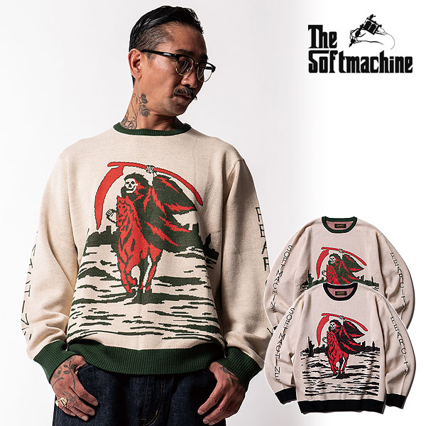 SOFTMACHINE ソフトマシーン FEAR CITY SWEATER ニット atftps