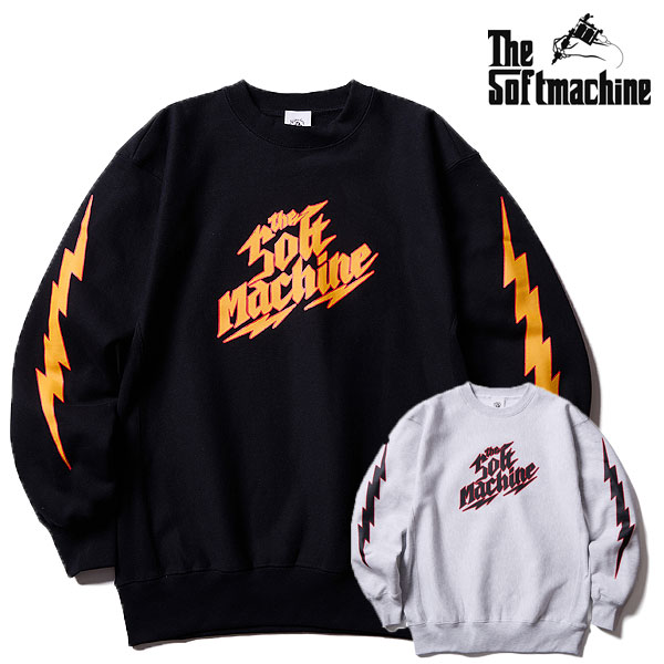 2025 秋冬 先行予約 10月〜11月入荷予定 SOFTMACHINE ソフトマシーン FLASH SWEAT メンズ スウェット キャンセル不可 atftps