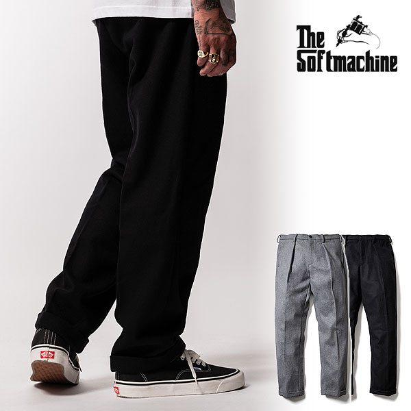 SOFTMACHINE ソフトマシーン F.O.B WOOL パンツ 送料無料 atfpts