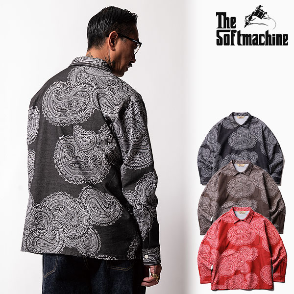 2025 秋冬 先行予約 9月〜10月入荷予定 SOFTMACHINE ソフトマシーン GENE FLANNEL SHIRTS シャツ キャンセル不可 atftps