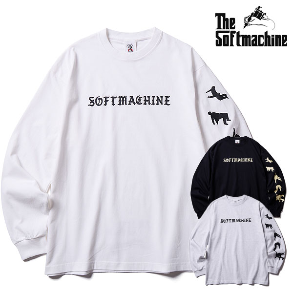 SOFTMACHINE ソフトマシーン THE END L/S（T-SHIRTS) メンズ Tシャツ atftps