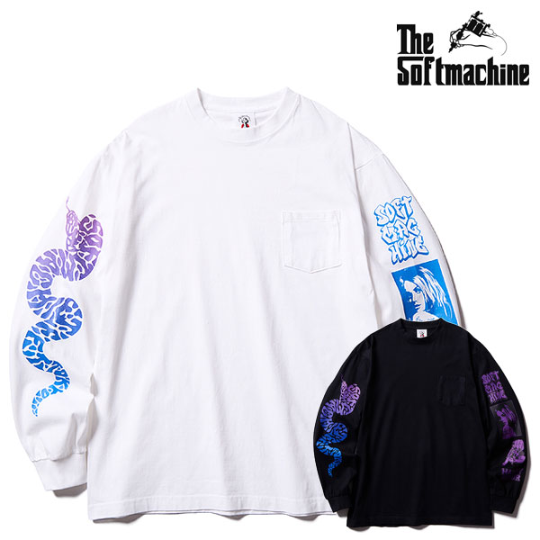 SOFTMACHINE ソフトマシーン TRACES L/S（T-SHIRTS) メンズ Tシャツ atftps