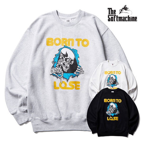 30％OFF SALE セール SOFTMACHINE ソフトマシーン LOSER SWEAT メンズ スウェット atftps