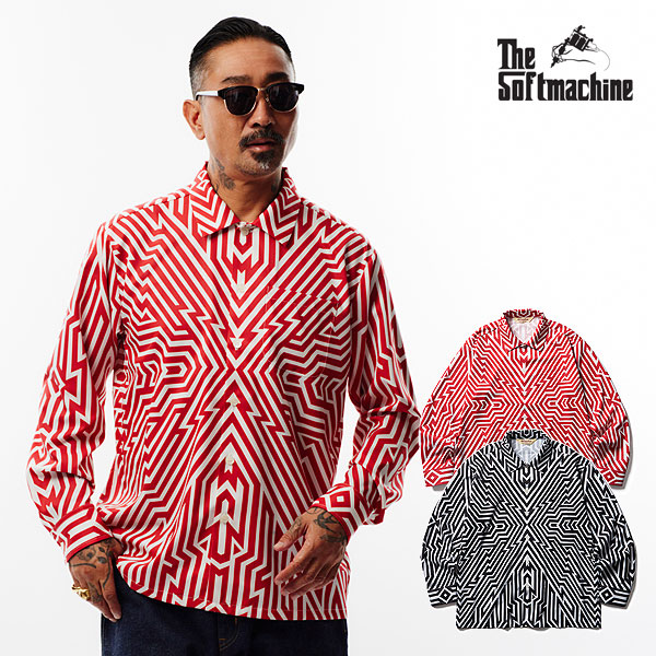 30％OFF SALE セール SOFTMACHINE ソフトマシーン SONIC SHIRTS L/S メンズ シャツ atftps