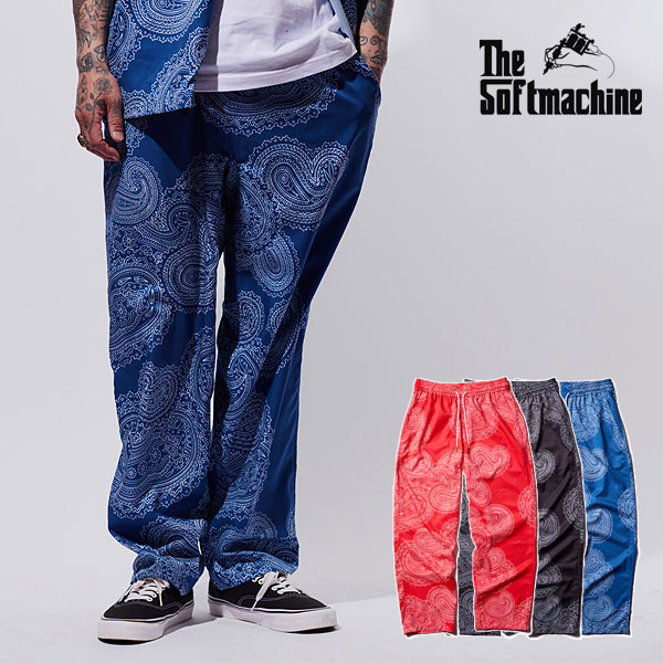 2025 夏 先行予約 7月〜8月入荷予定 SOFTMACHINE ソフトマシーン GENE PANTS メンズ パンツ キャンセル不可 atfpts