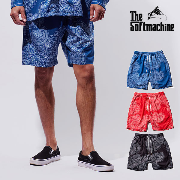2025 夏 先行予約 6月〜7月入荷予定 SOFTMACHINE ソフトマシーン GENE SHORTS メンズ パンツ キャンセル不可 atfpts