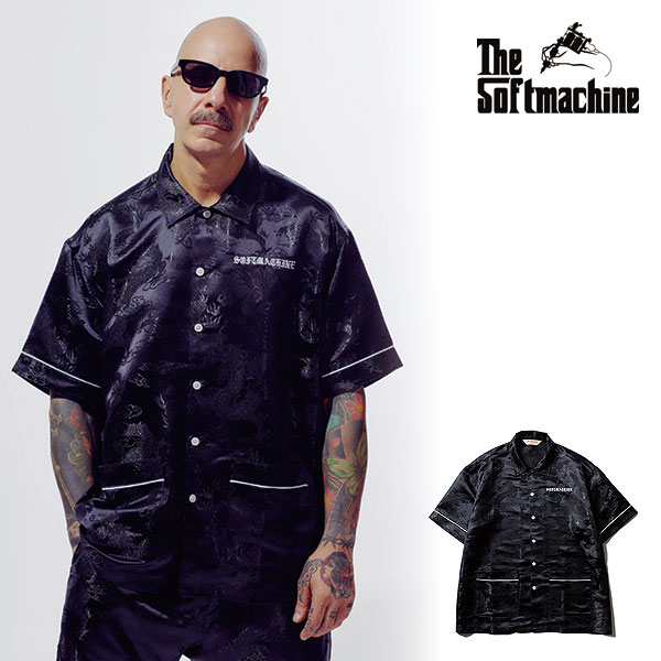2026 春夏 先行予約 4月〜5月入荷予定 SOFTMACHINE ソフトマシーン BLACK SEA SHIRTS メンズ シャツ キャンセル不可 atftps