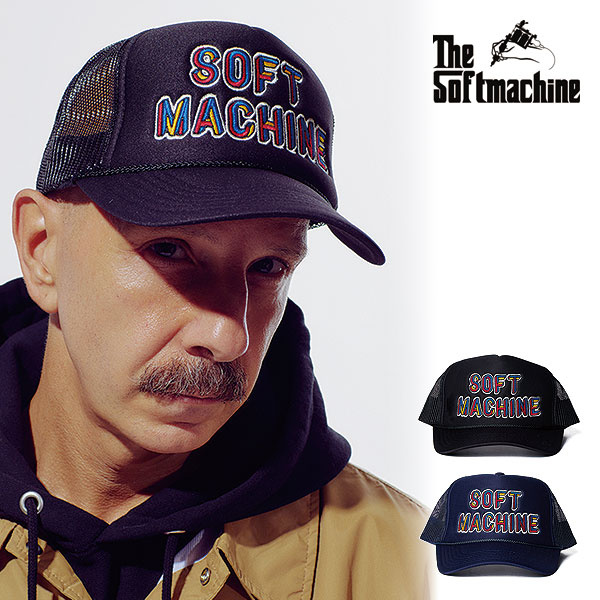 2026 春夏 先行予約 4月〜5月入荷予定 SOFTMACHINE ソフトマシーン MULTIPLE LOGO CAP メンズ キャップ キャンセル不可 atfcap