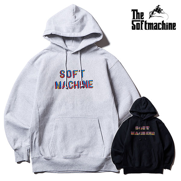 2026 春夏 先行予約 2月〜3月入荷予定 SOFTMACHINE ソフトマシーン MULTIPLE LOGO HOODED パーカー キャンセル不可 atftps